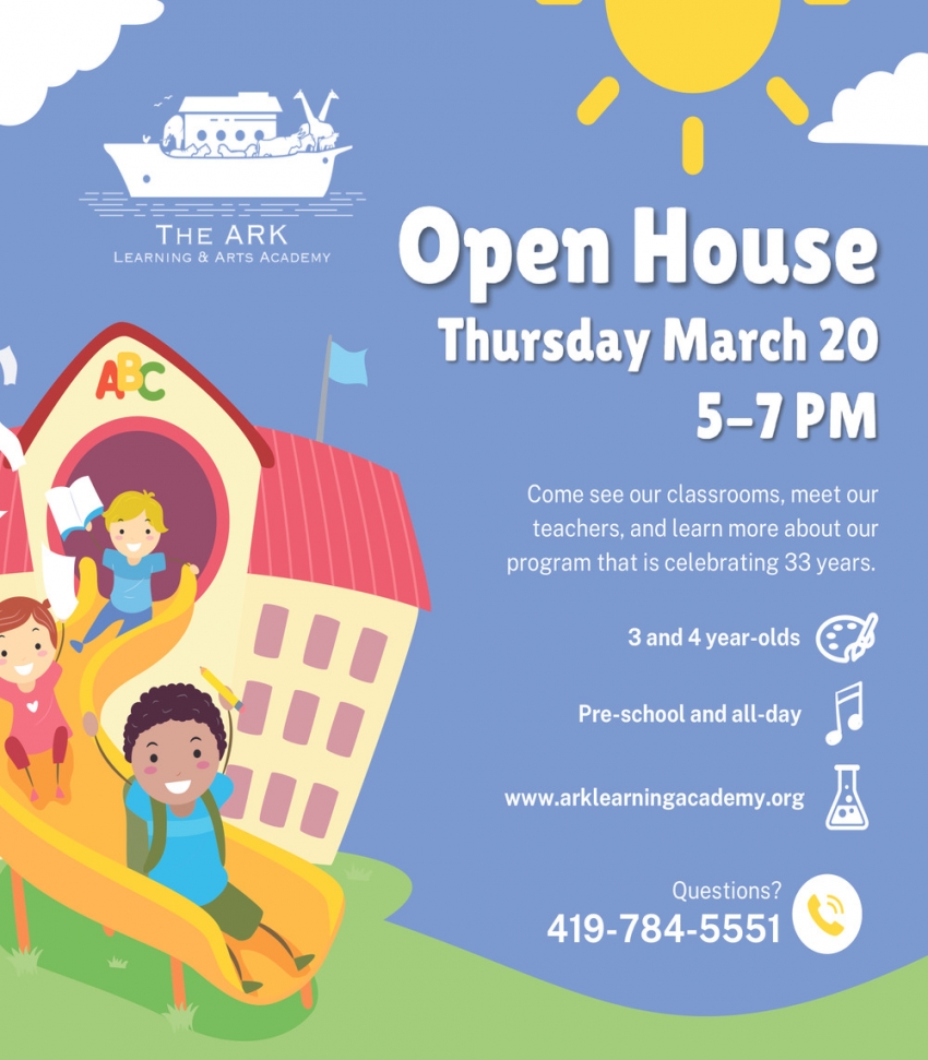 Open House, The Ark Learning & Arts Academy